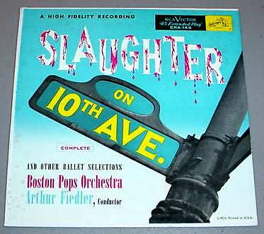 BOSTON POPS 45 RPM EP - Slaughter on 10th Ave. | eBay