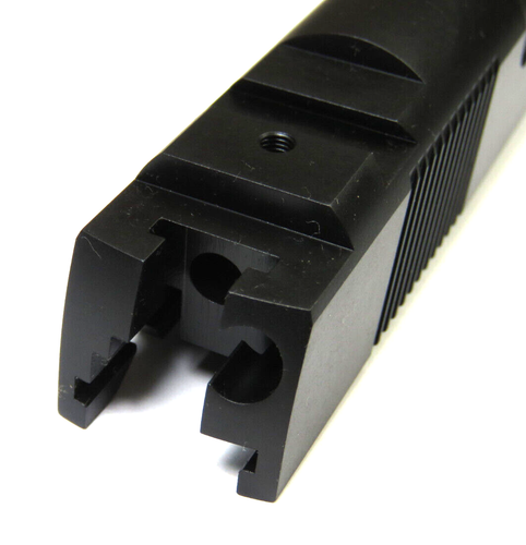 Factory New 1911 .45 ACP Black Stainless 6" Long Slide Series 70 BOMAR ...