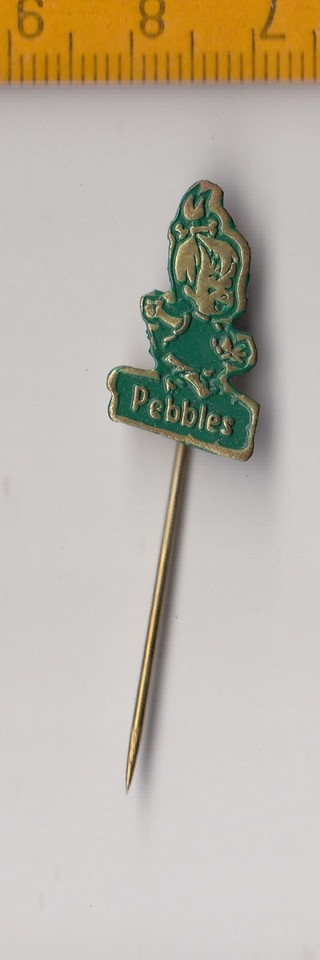 Original Vintage THE FLINTSTONES stick pins 1960s badge Cartoon Comic ...