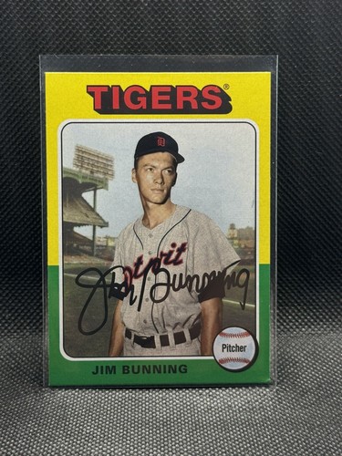 2019 Topps Archives #127 Jim Bunning Detroit Tigers | eBay