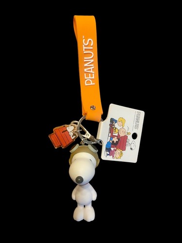 Cartoon Snoopy Friends 3D Peanuts Keychain Bag Purse Charm Keyring NWT ...