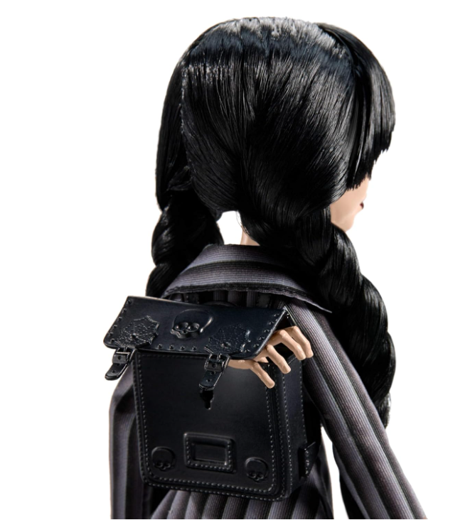 Wednesday Doll & Accessories – Addams Collectible in Nevermore Uniform ...