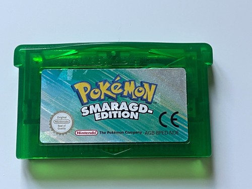 Pokémon Smaragd Emerald Nintendo Gameboy Advance Game GBA German ...