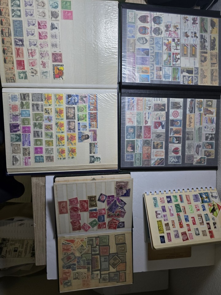 Joystamp: Worldwide Loaded 14 Stamps Stock Book Collection Lot | eBay