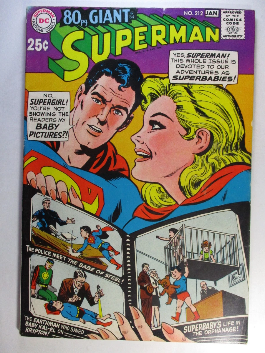 Baby Superman Comic