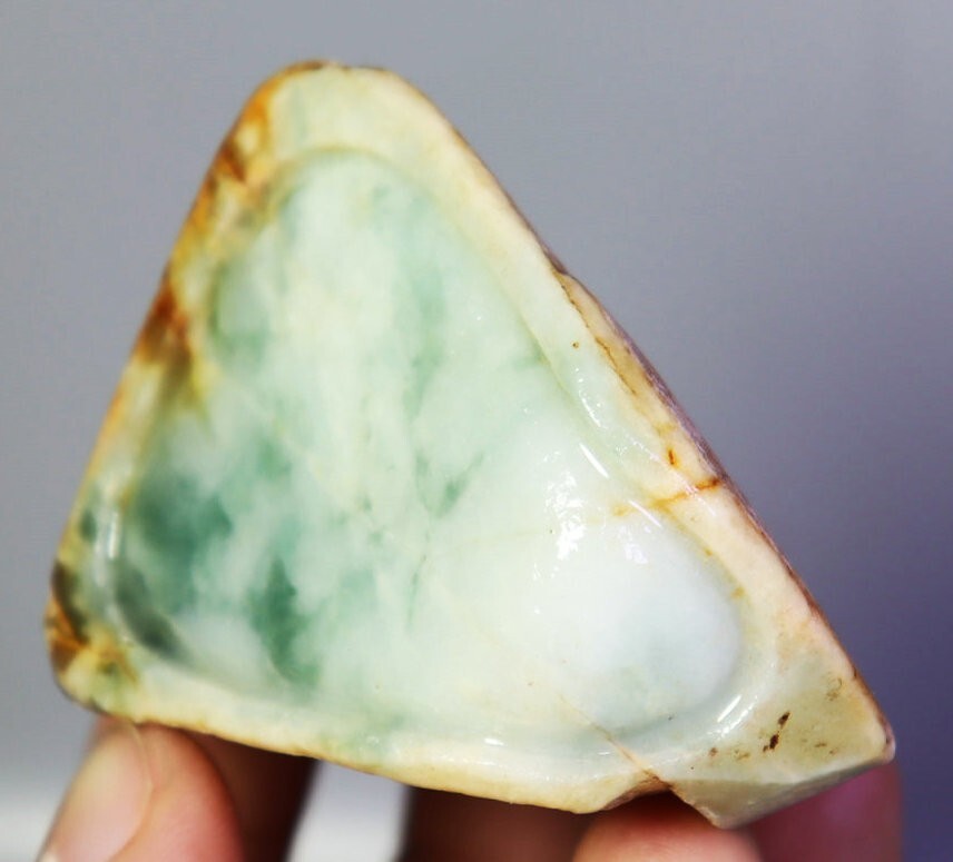 Natural Jadeite Boulder - Rough Raw Cut Natural Form Tyte Jade Mineral ...