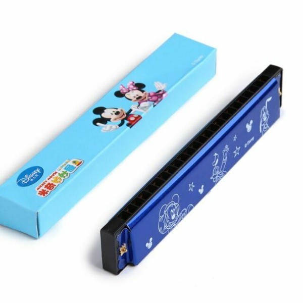 Disney Mickey Mouse Blue Harmonica Musical Instrument Toy for sale ...