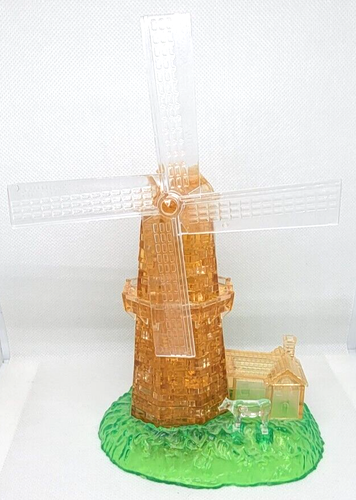 BePuzzled Deluxe 3D Crystal Puzzle Windmill 64 Piece Complete Brain ...