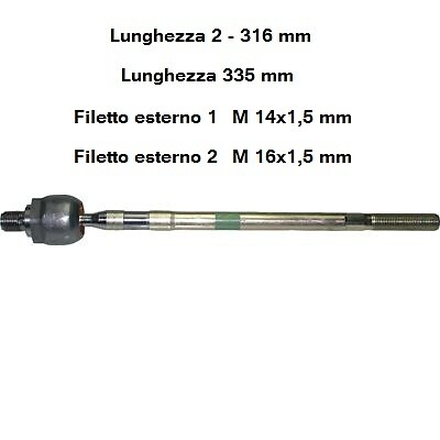 YY TIRANTE SCATOLA STERZO ANT. HYUNDAI GETZ (TB) BIRTH AX6983 OE 57755 ...