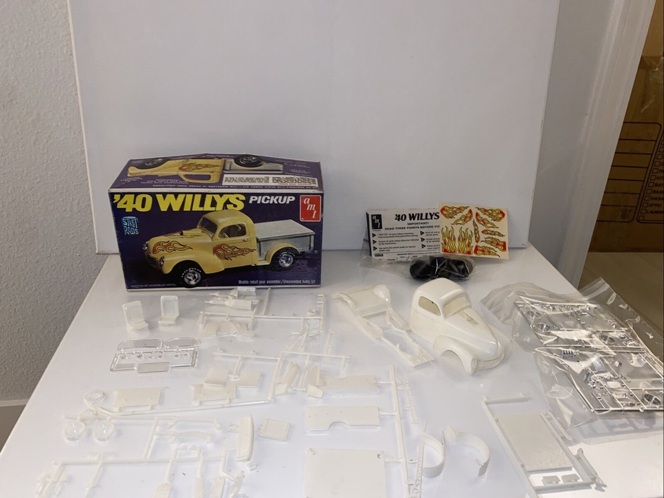 AMT 40 Willy’s Pickup Street Rods Truck Model Kit | eBay