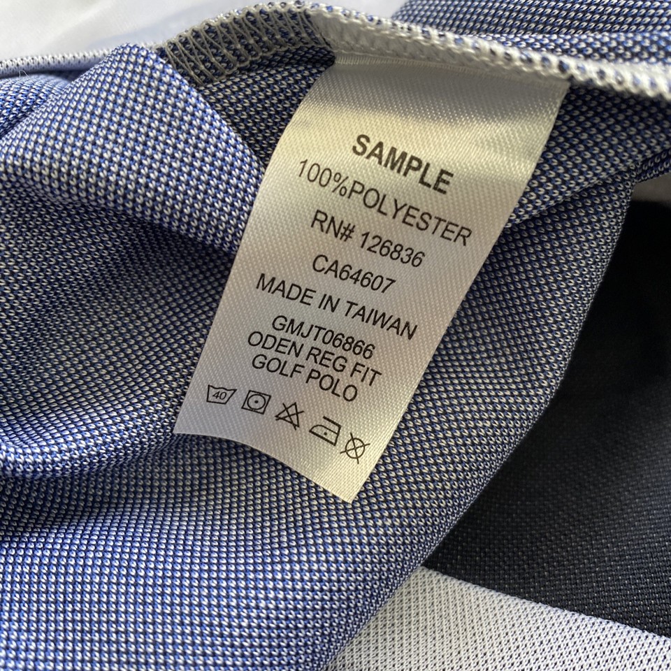 J Lindeberg Mens Oden Reg Golf Polo GMJT06866 Nautical Blue Small or ...