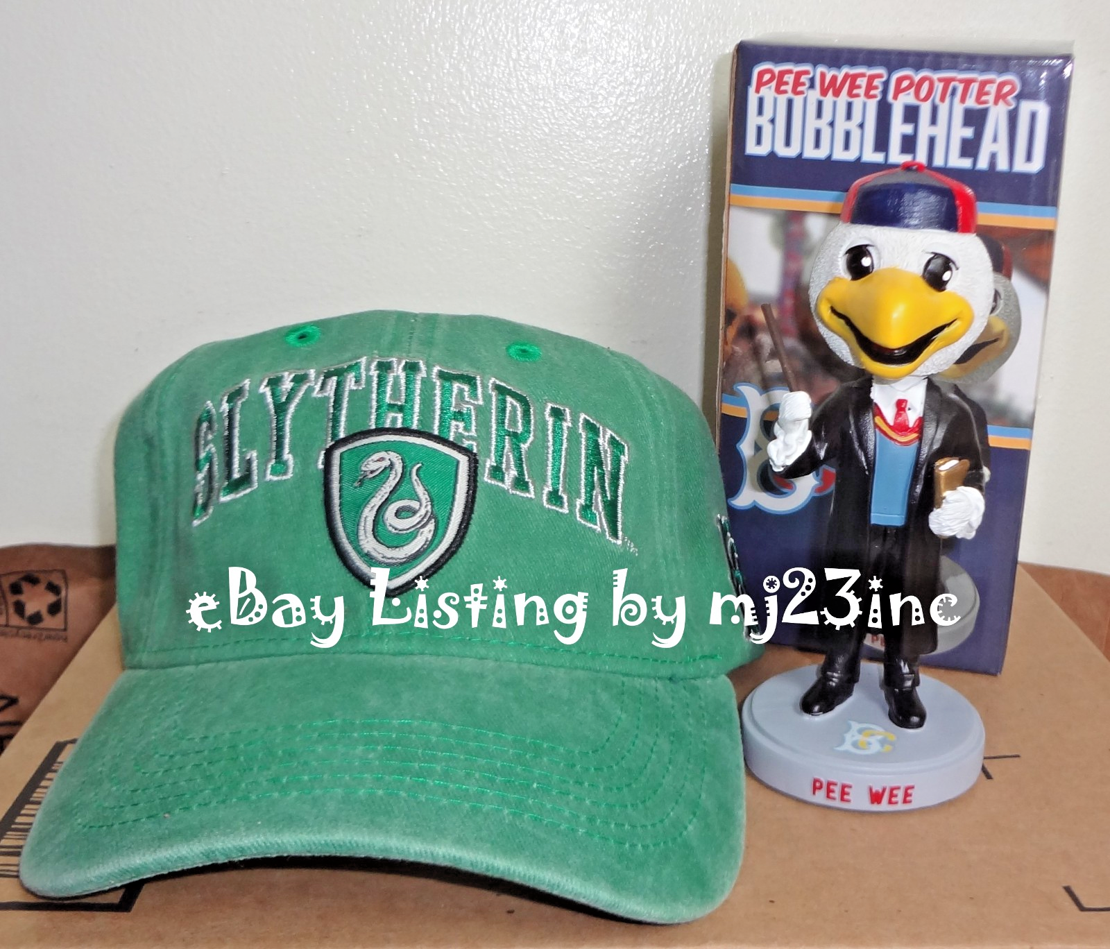 HARRY POTTER SLYTHERIN HAT CAP PEE WEE BOBBLEHEAD BROOKLYN CYCLONES SGA ...