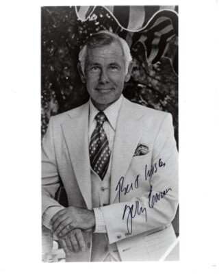JOHNNY CARSON signed autographed 8x10 photo THE TONIGHT SHOW | eBay