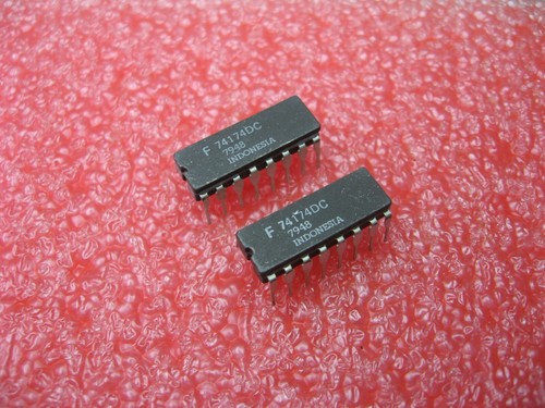 74174DC Fairchild TTL Hex D-Flip-Flop IC Ceramic 74174 - NOS Qty 2 | eBay