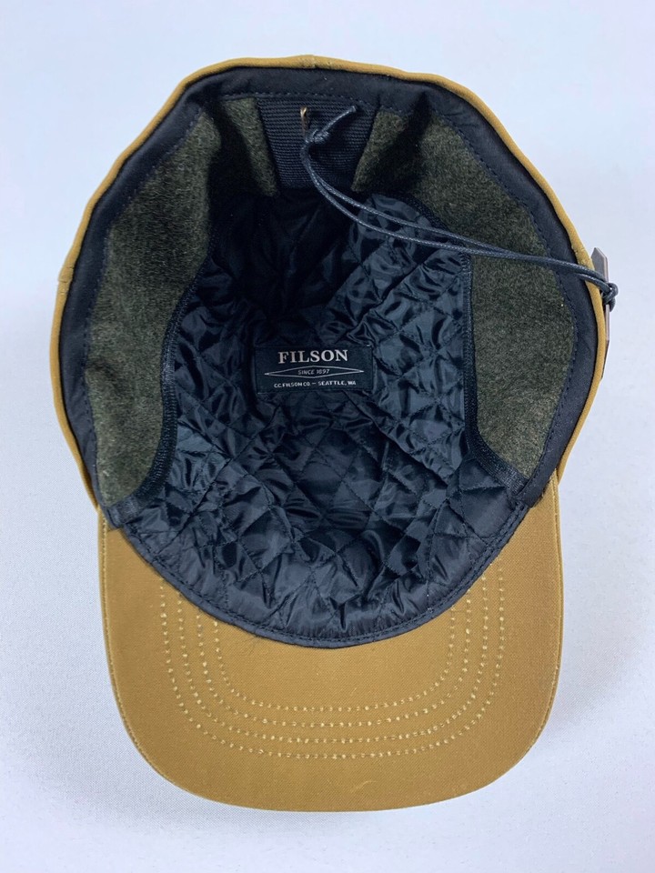 FILSON INSULATED TIN CLOTH CAP DARK TAN XL NWOT SOLD OUT | eBay