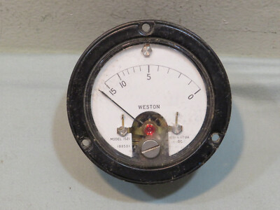 Vintage Weston Model 1521 Gauge/Meter | eBay