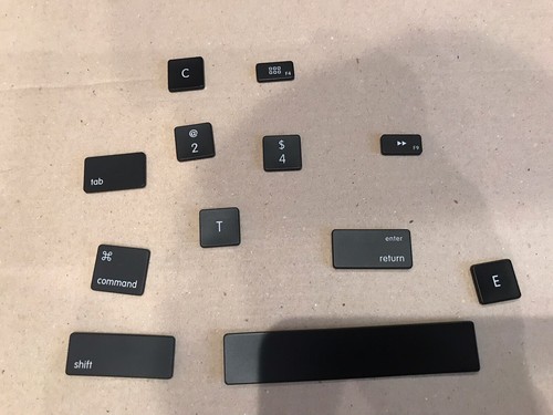Apple Macbook Air 13" (2010-2015/2017) A1369 A1466 Individual Keyboard ...