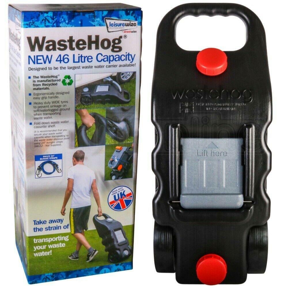 WaterHog Fresh Water 51L & WasteHog 46L Waste Container Combo Caravan ...