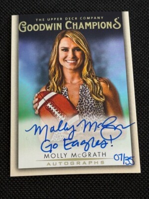 2021 Goodwin Champions Molly McGrath Autograph #A-MM Inscribed "Go ...