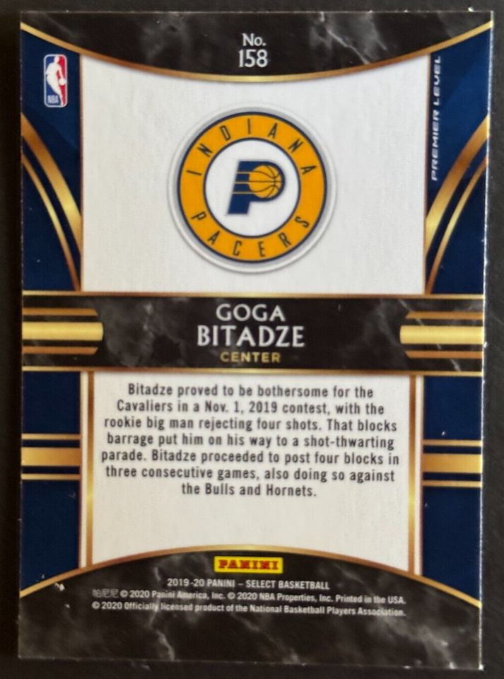 2019-20 NBA Select - Premier Level #158 Goga Bitadze (RC) | eBay