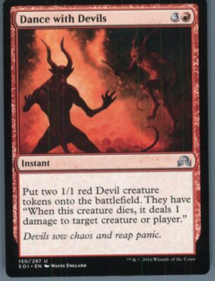 Magic the Gathering MTG Shadows over Innistrad Dance with Devils #150 ...