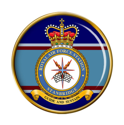 RAF Station Stanbridge Pin Badge | eBay UK