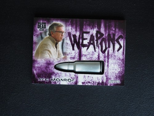 2018 Topps Walking Dead Hunters Hunted Reg Monroe Weapon Medallion ...