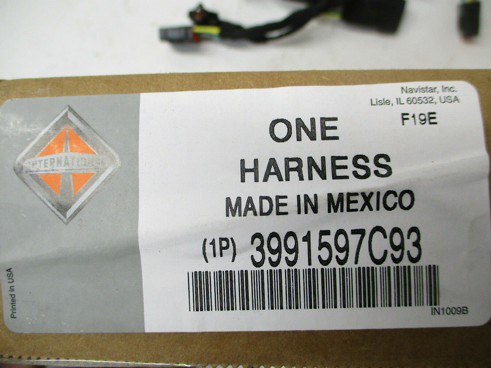 3991597C93 INTERNATIONAL JUMPER WIRING HARNESS GENUINE INTERNATIONAL | eBay