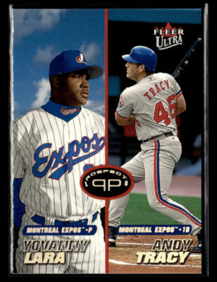 2001 Ultra #231 Yovanny Lara / Andy Tracy Card Montreal Expos | eBay