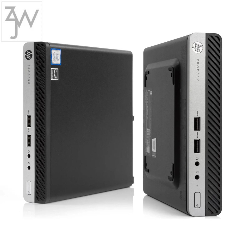 HP EliteDesk 400 G4 MINI Tiny micro PC I7 I5-8500T 512GB SSD 16GB WIN10 ...