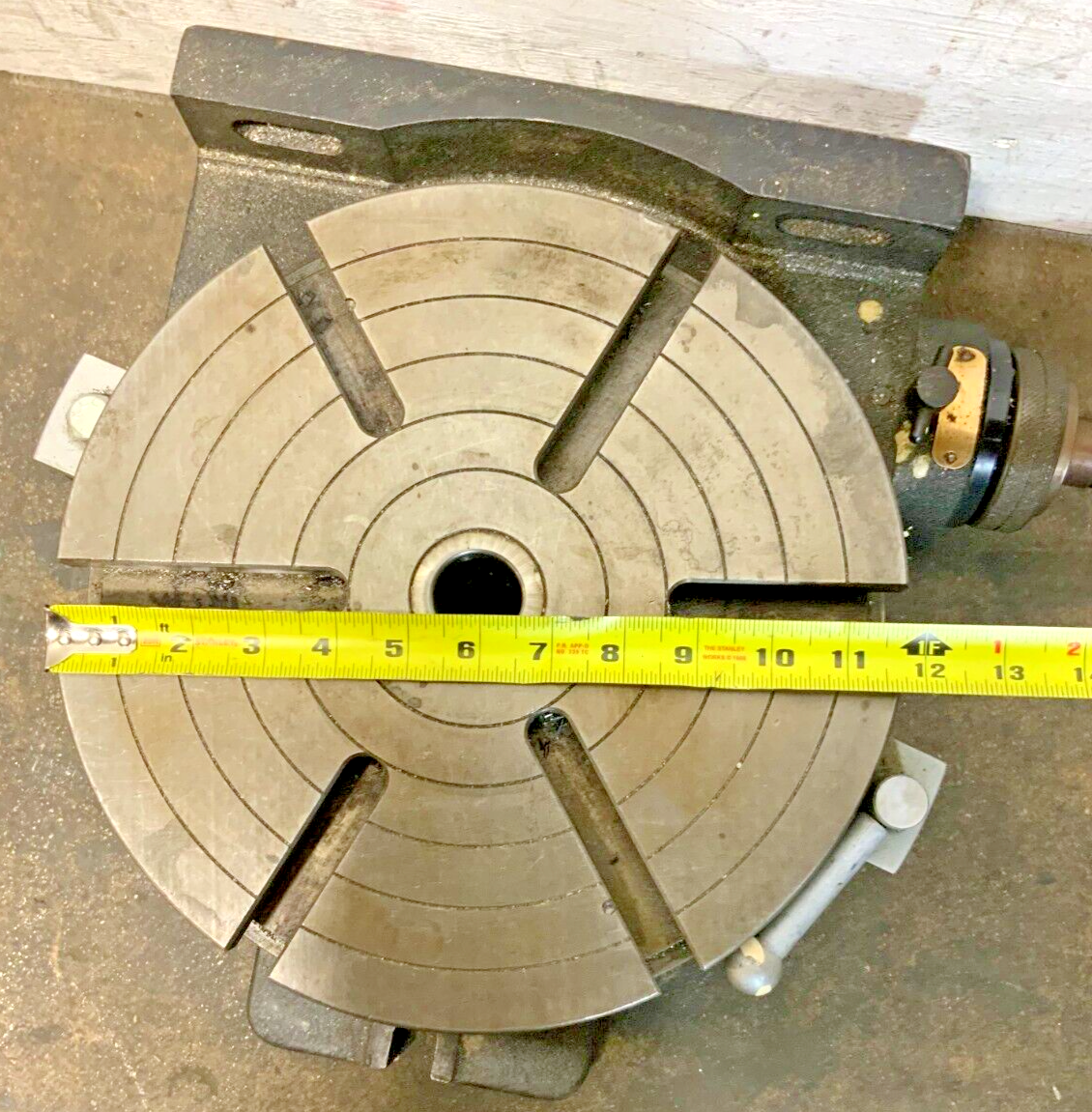 Rutland Precision 12" Horizontal Vertical 5-Slot Mill Rotary Table ...