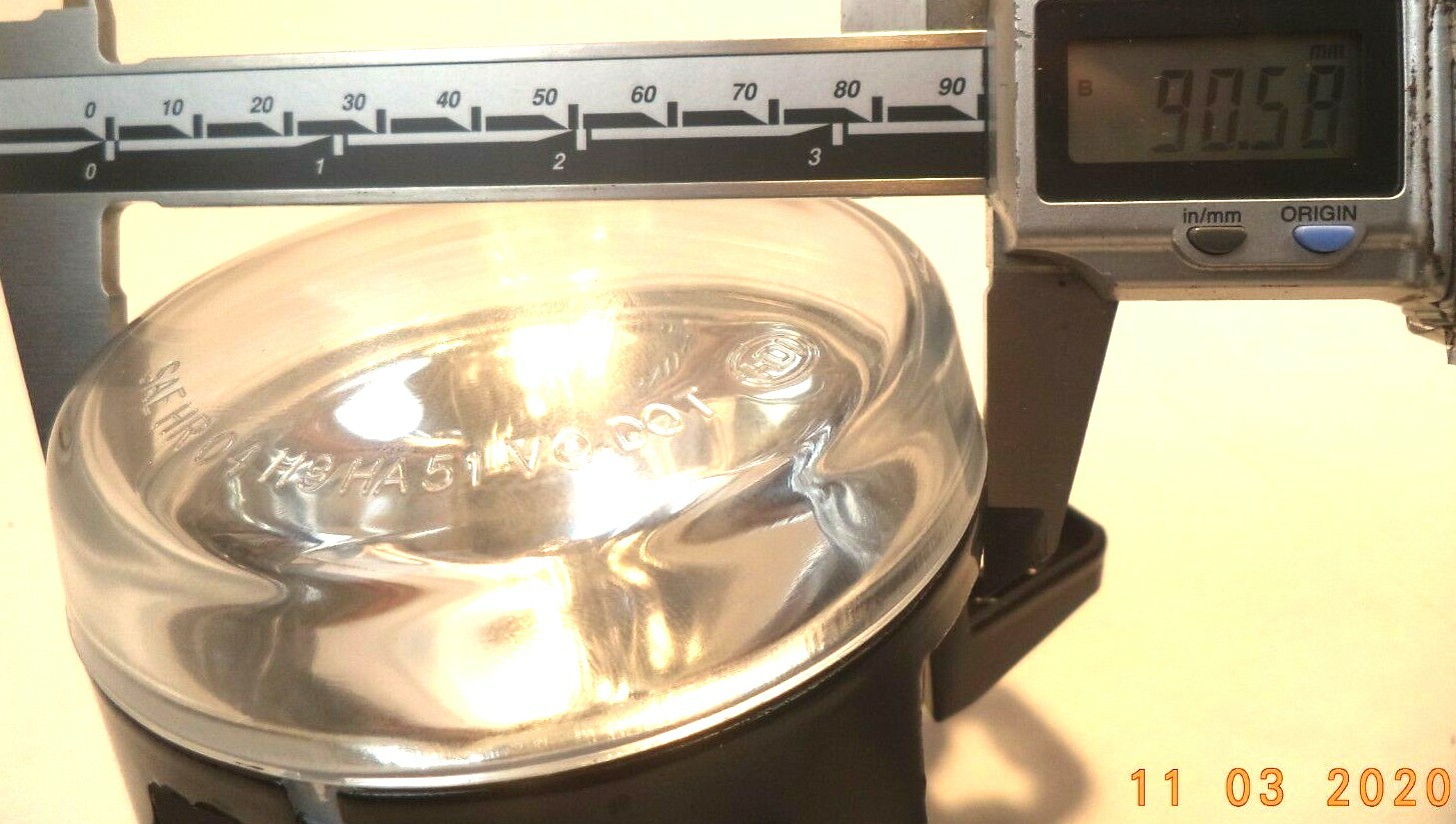 Hamsar 90mm 12 Volt 65 Watt H9 Headlight Module, pn 71051 | eBay