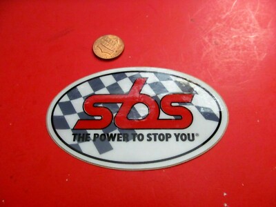 SMALL STOPPING POWER STICKER DECAL ORIGINAL OLD STOCK | eBay