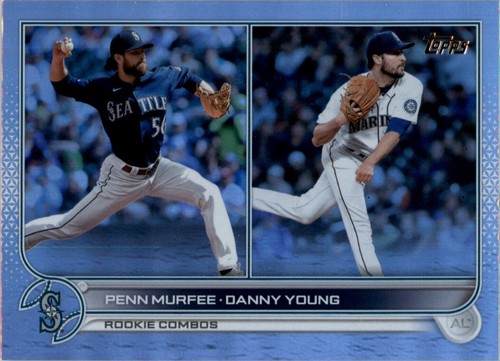 2022 Topps Update Rainbow Foil #US220 Danny Young / Penn Murfee RC ...