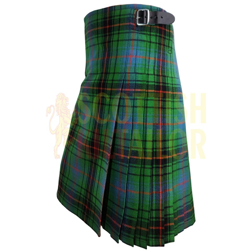 Scottish Handmade Traditional Davidson Clan Ancient Tartan Kilt Custom ...