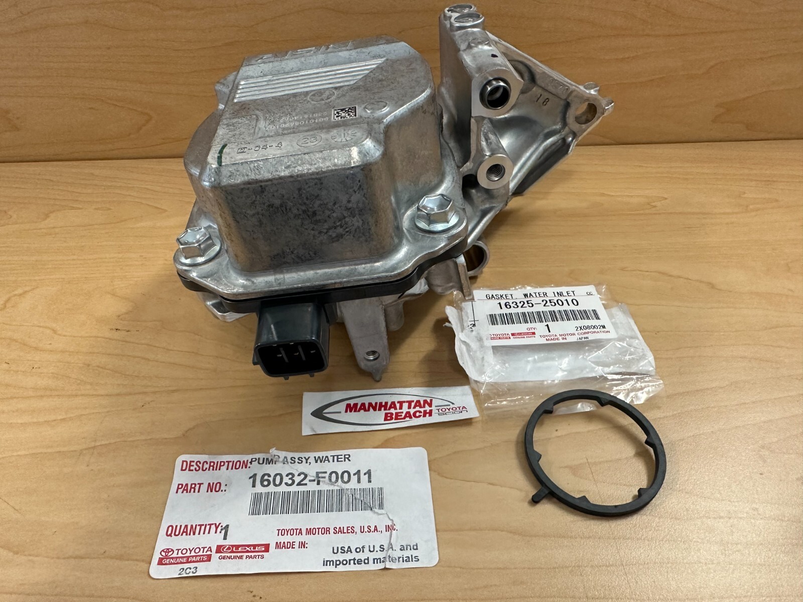 Gas Water Pump INGKAN 16032-F0011 Electric Water Fits For 2018-2023 ...