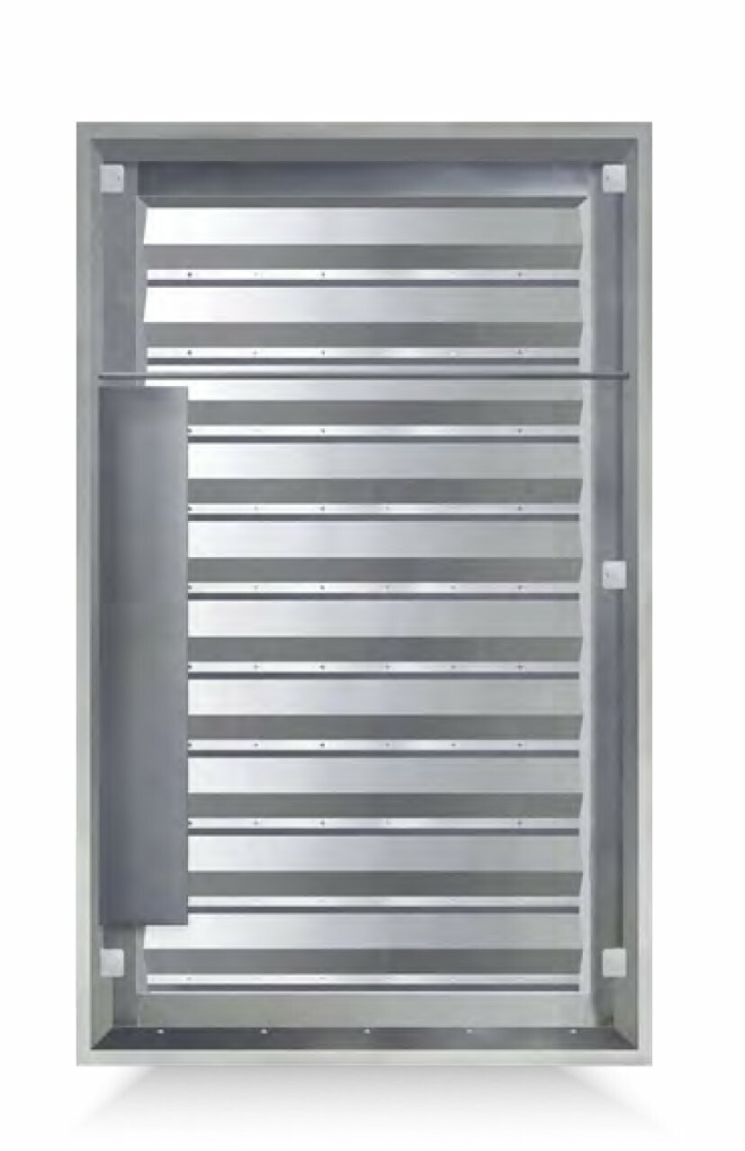 AOV Lobby Vent Damper Into Shaft, Control Panel, Key Switch & Smoke ...