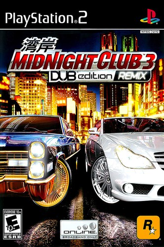 Midnight Club 3 Dub Edition Remix PS2 BOX ART Premium POSTER MADE IN ...