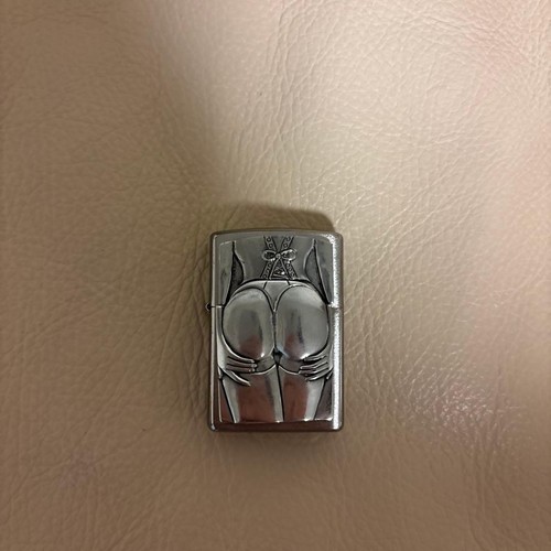 Zippo Metal Lighter Case Female Back Design Unused Collectible | eBay