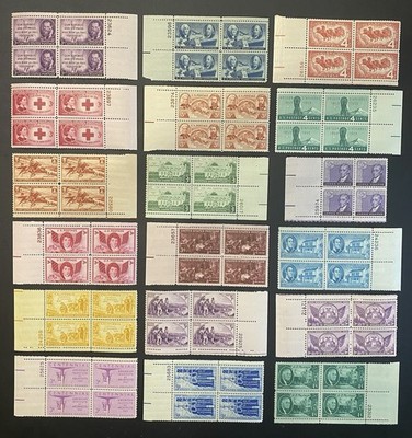 US Stamp Lot, Plate Blocks | eBay
