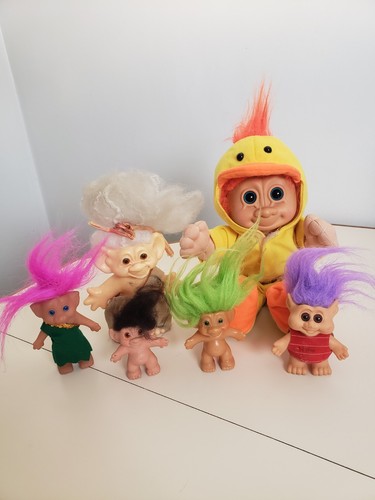 Vintage Russ & Various Troll Doll Collection Mixed Lot Rare Trolls | eBay