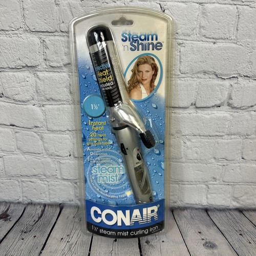 CONAIR sprial Steam ‘n Shine 1/2” steam mist curling iron | eBay