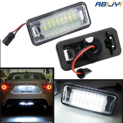 LED License Plate Lights For Subaru Forester Impreza WRX STI XV ...