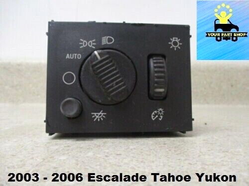 15194803 03 to 06 Escalade Chevy H2 Tahoe Yukon Headlight Light Lamp ...