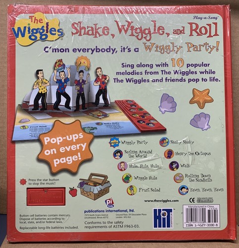 The Wiggles- Shake, Wiggle, and Roll (Pop-Up Songbook) 042799733301 ...