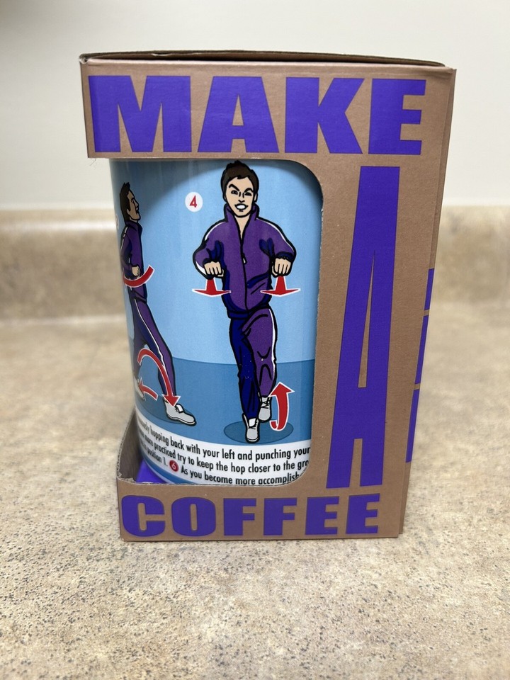 Coffee Mug Gag Gift Teach Yourself Running Man Dance Mugs B-Boy Breaker ...