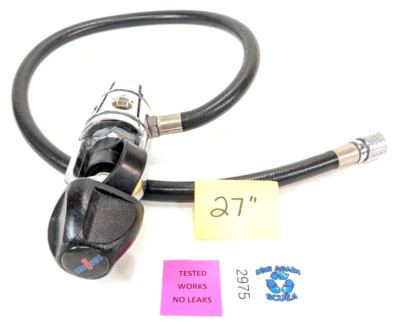 Sea Quest Mirage Yoke 1st First Stage Scuba Dive Regulator + Inflator ...