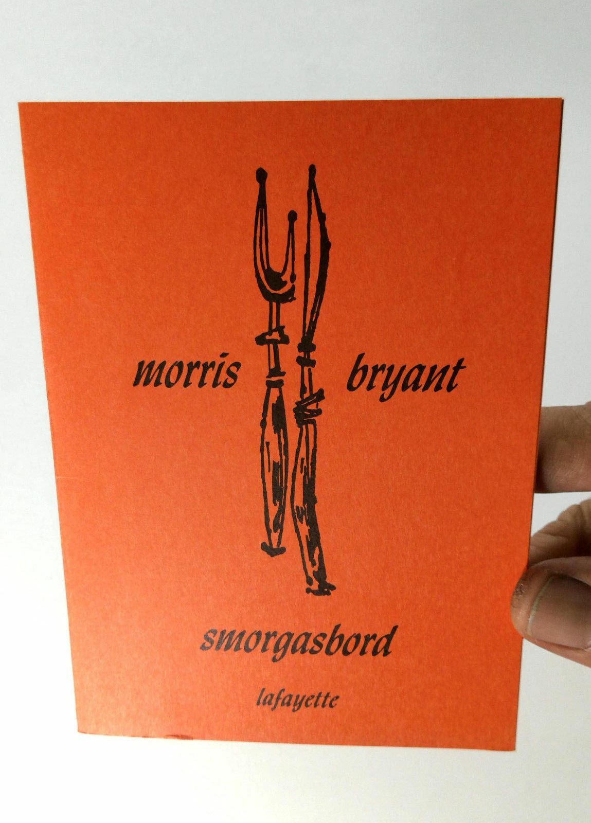 1970's Vintage Brochure Mailer MORRIS BRYANT SMORGASBORD Lafayette ...