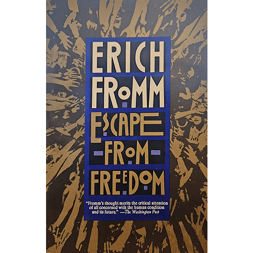 Erich Fromm Escape from Freedom 9780805031492| eBay
