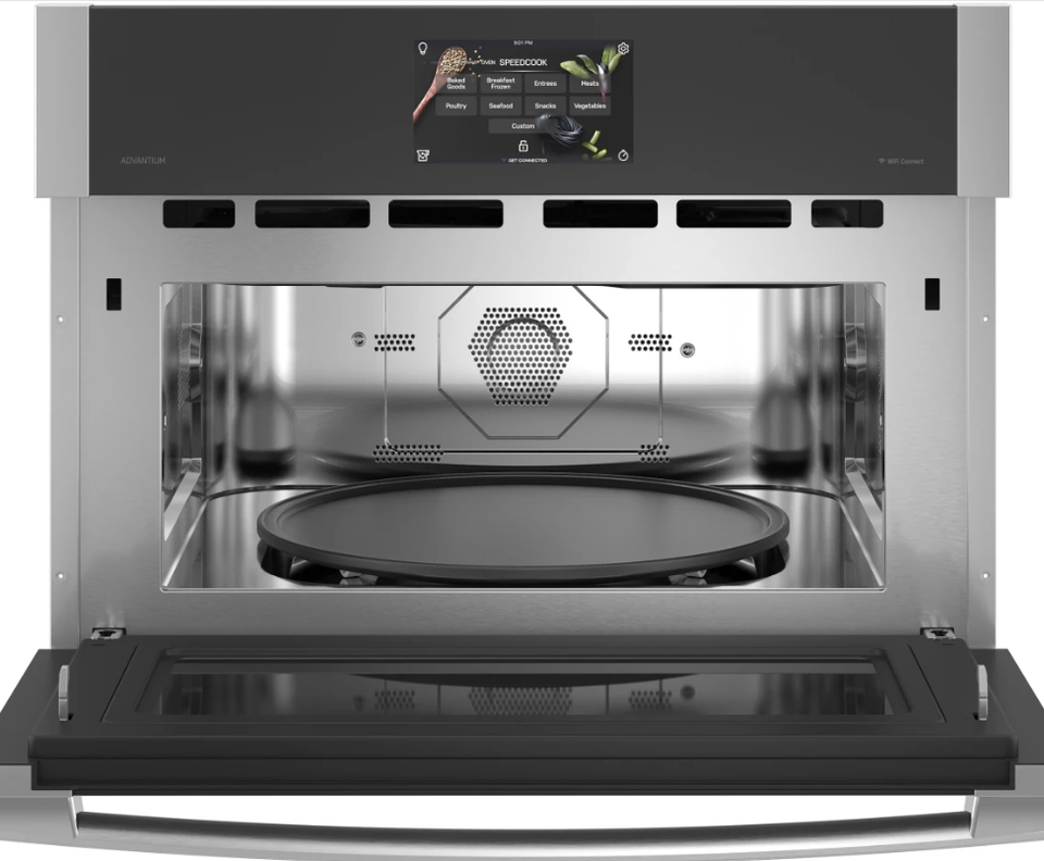 GE Profile 27" Smart Single 1.7 Cu Ft Electric Wall Oven - PSB9100SVSS ...